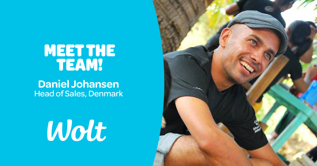Meet the team: Daniel Johansen, Head of Sales Denmark 🇩🇰 - Wolt Blog